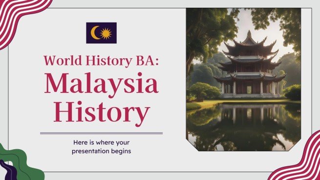 World History BA: Malaysia History Presentation