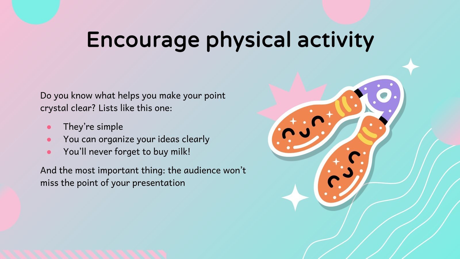 Improve your Physical Activity Presentation