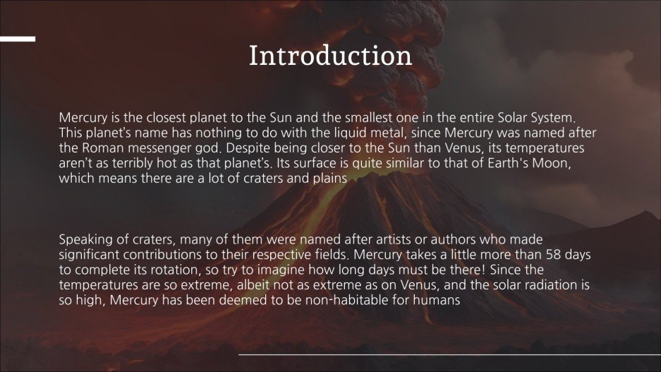 Volcanic Eruption Presentation