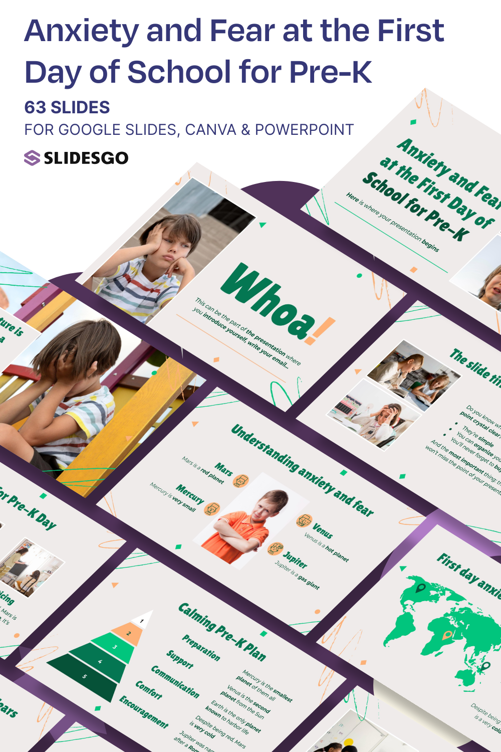 Anxiety and Fear at the First Day of School for Pre-K Presentation