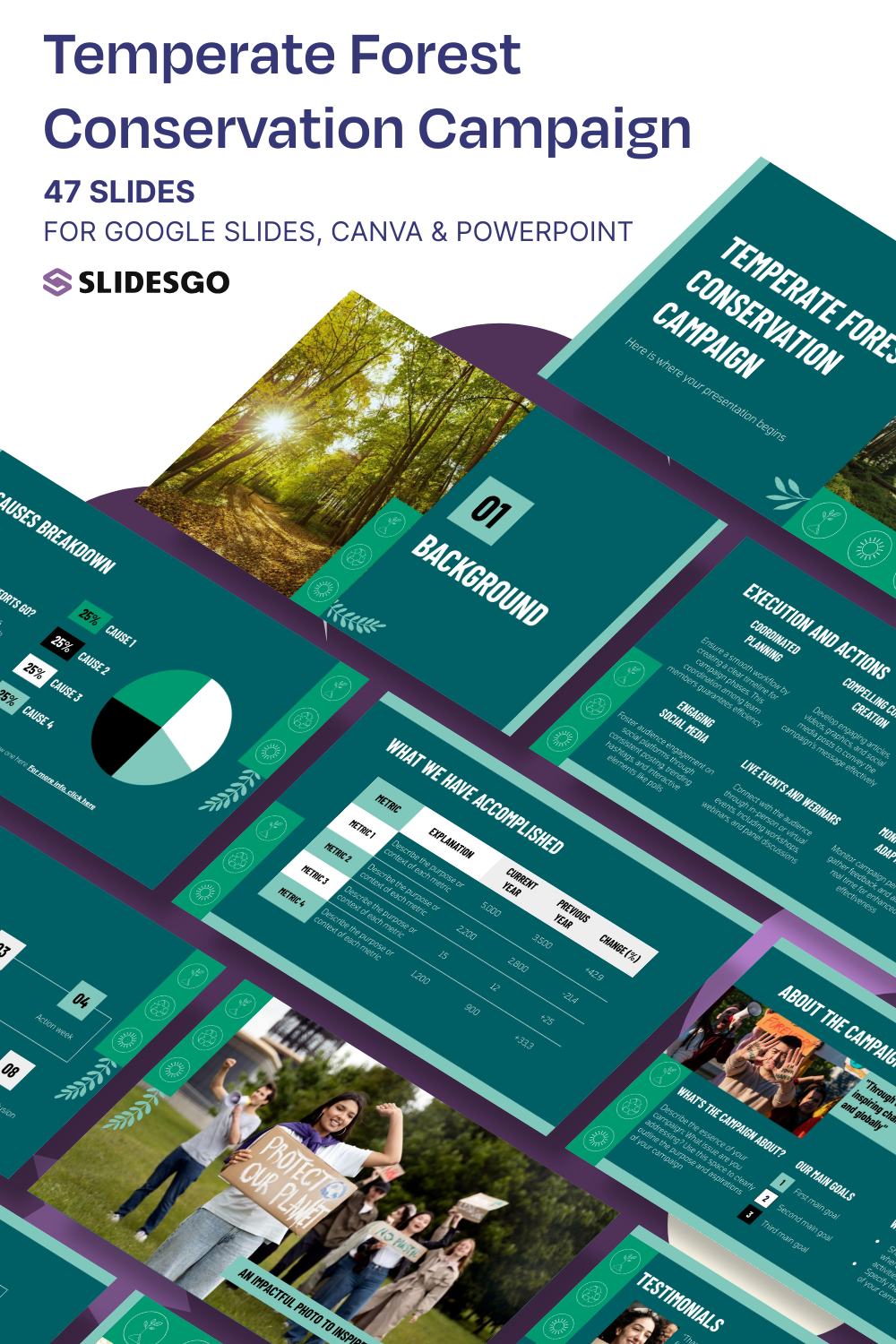 Temperate Forest Conservation Campaign Presentation