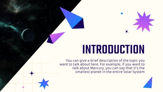 Comets, Meteors and Asteroids Presentation