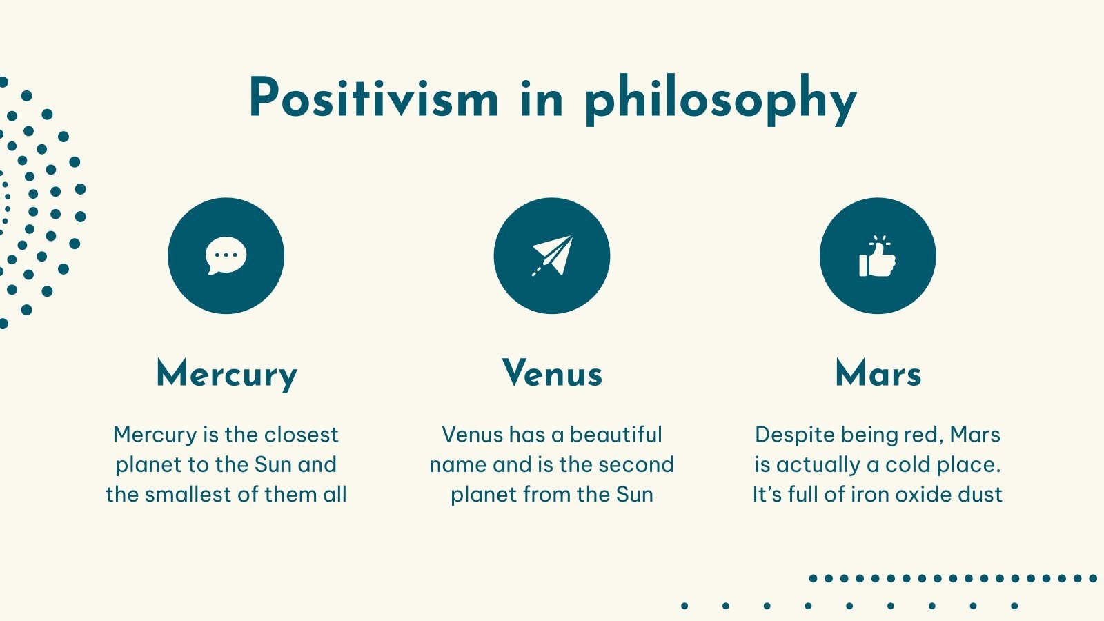 Philosophy Subject for High School: Positivism Principles