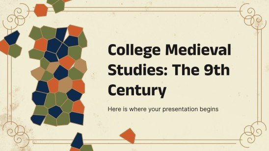 College Medieval Studies: The 9th Century Presentation