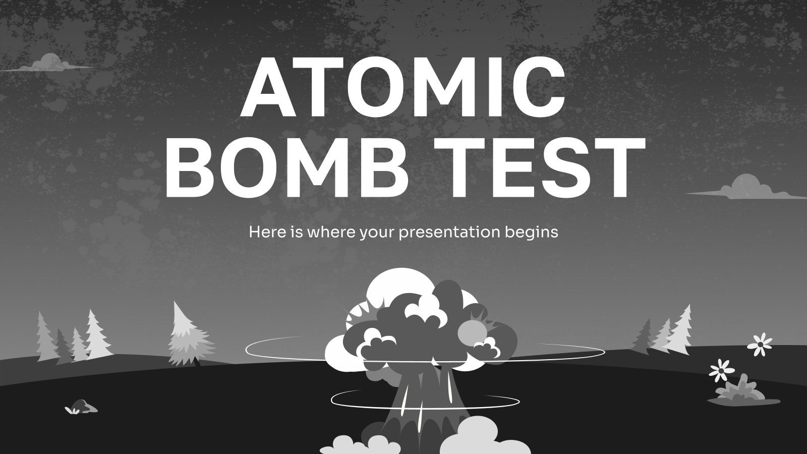 Atomic Bomb Test Presentation