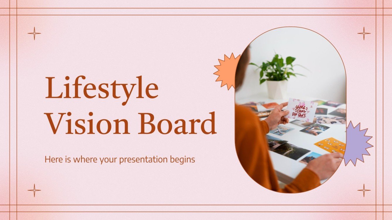 Vision board templates for Google Slides & PowerPoint