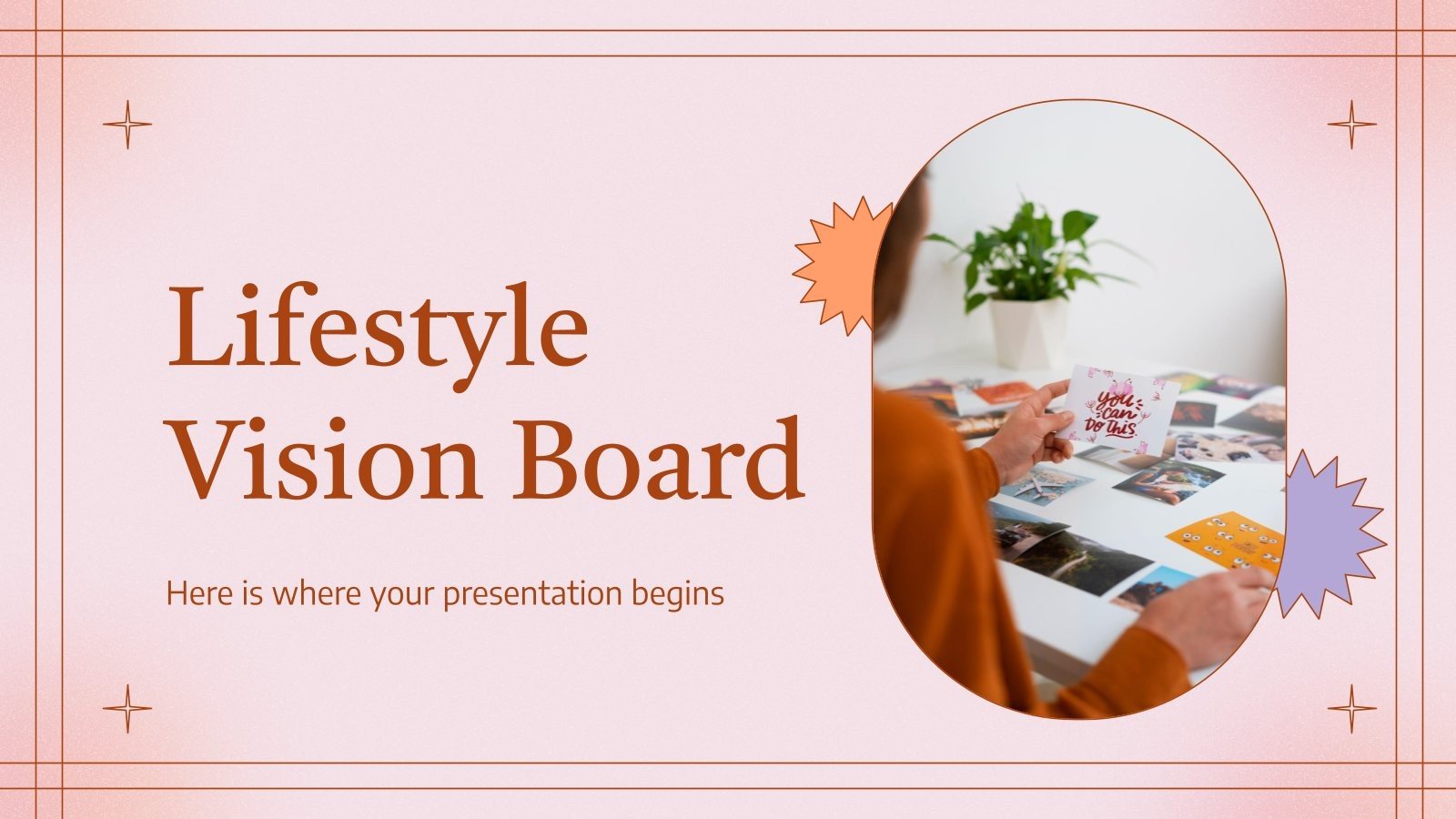 Vision board templates for Google Slides & PowerPoint