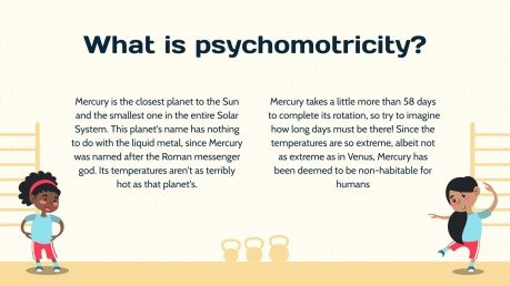 Psychomotor Skill Class for Pre-K Presentation