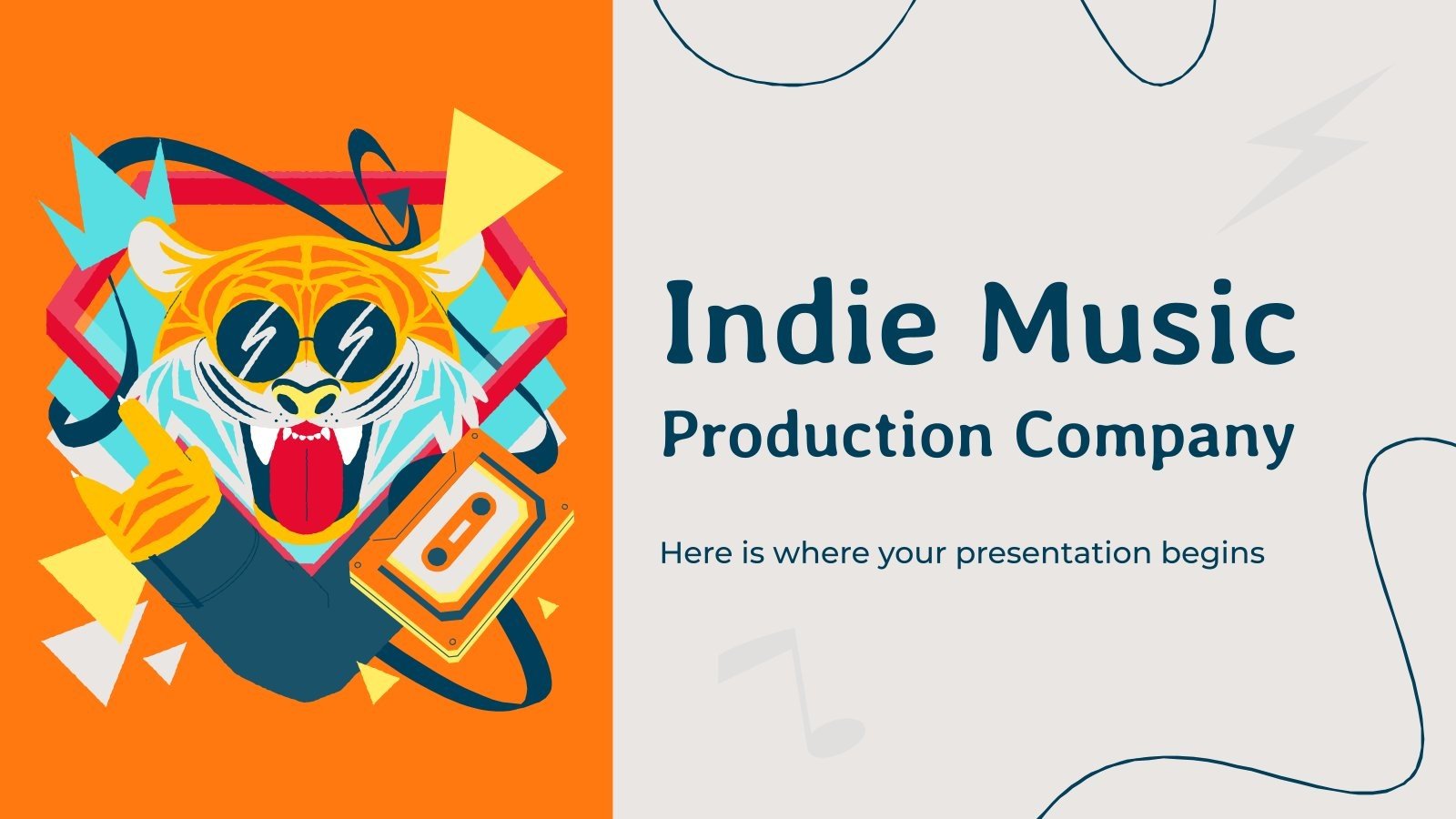 Free Music Google Slides themes and PowerPoint templates