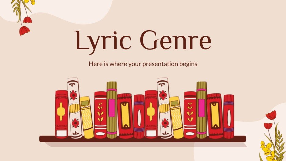 Lyric Genre Presentation