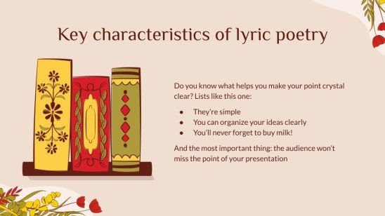 Lyric Genre Presentation