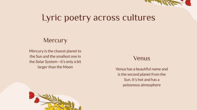 Lyric Genre Presentation