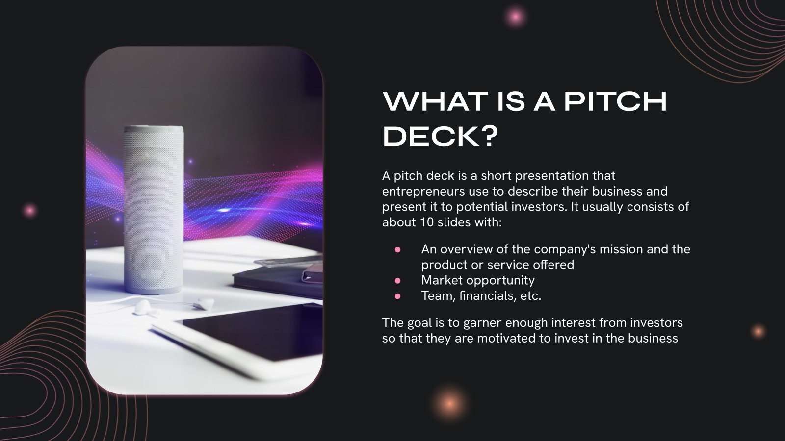 AI Speech Classifier Pitch Deck Presentation
