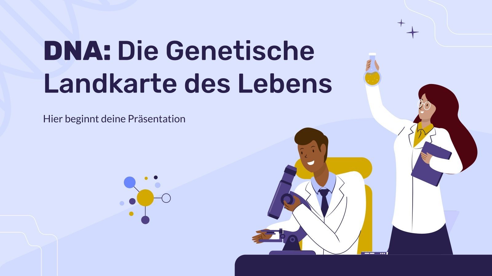 Free Google Slides and PowerPoint Templates about Genetics