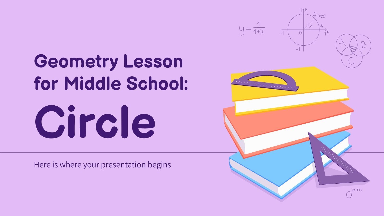 Geometry Lesson for Middle School: Circle Presentation