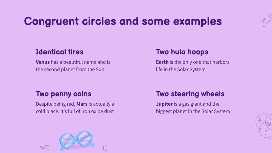 Geometry Lesson for Middle School: Circle Presentation