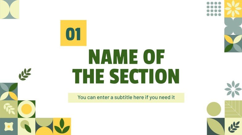 Garden and Landscaping Presentation