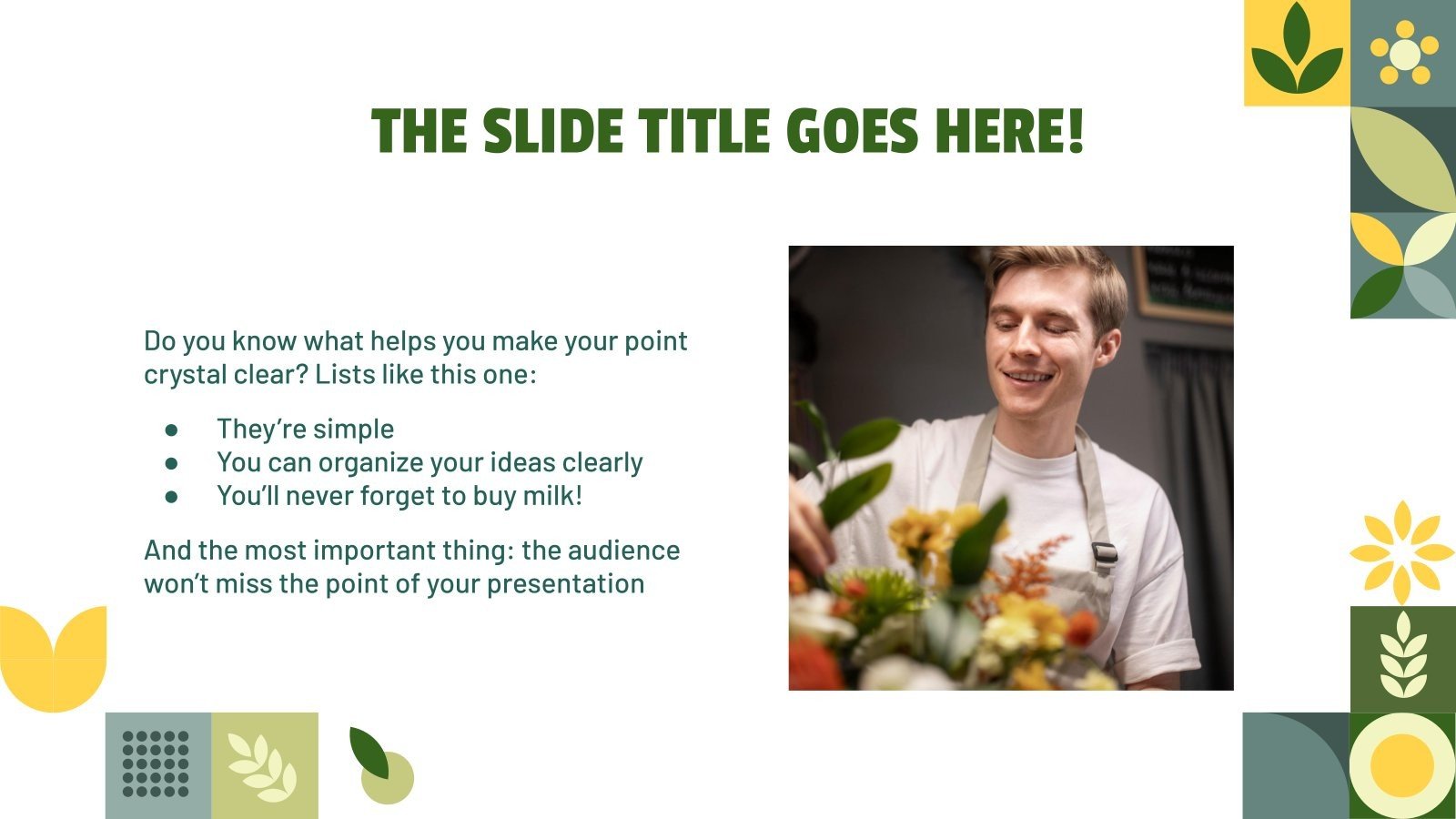 Garden and Landscaping Presentation