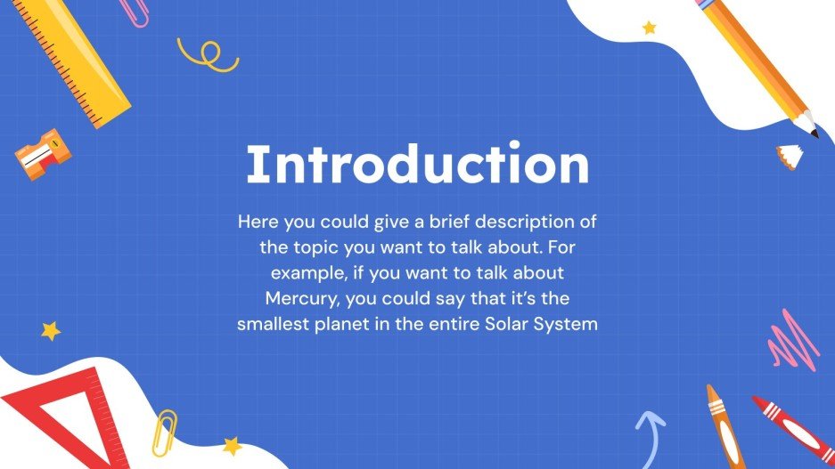 First day of class: Welcome, Students! Presentation