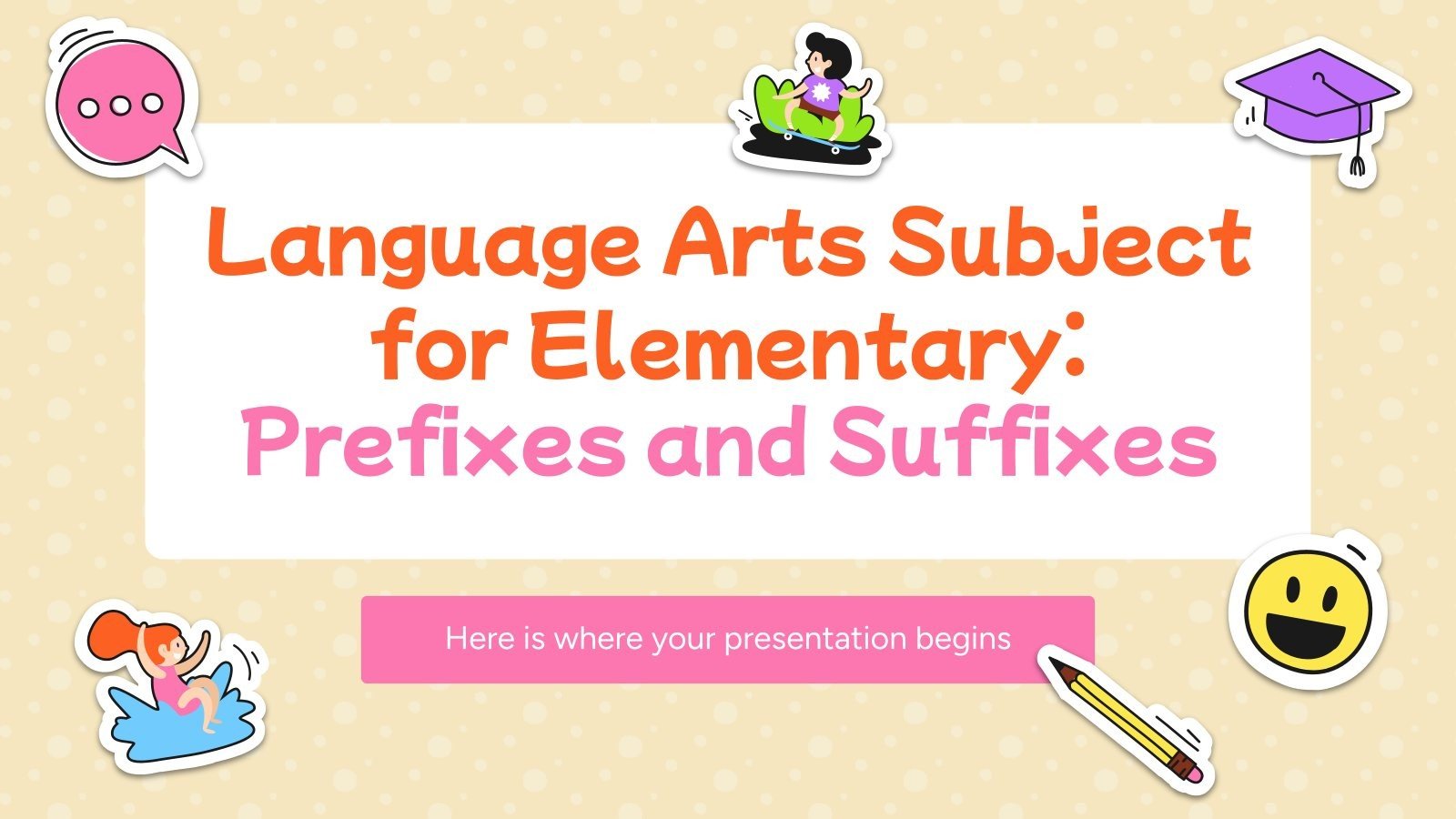 Free Google Slides & PPT templates about languages