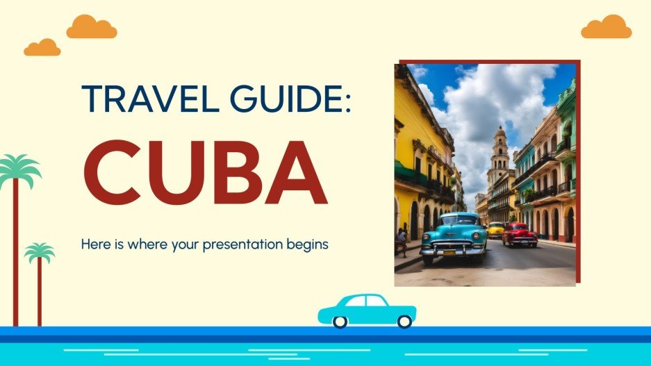 Plantillas de Google Slides y PowerPoint sobre Cuba