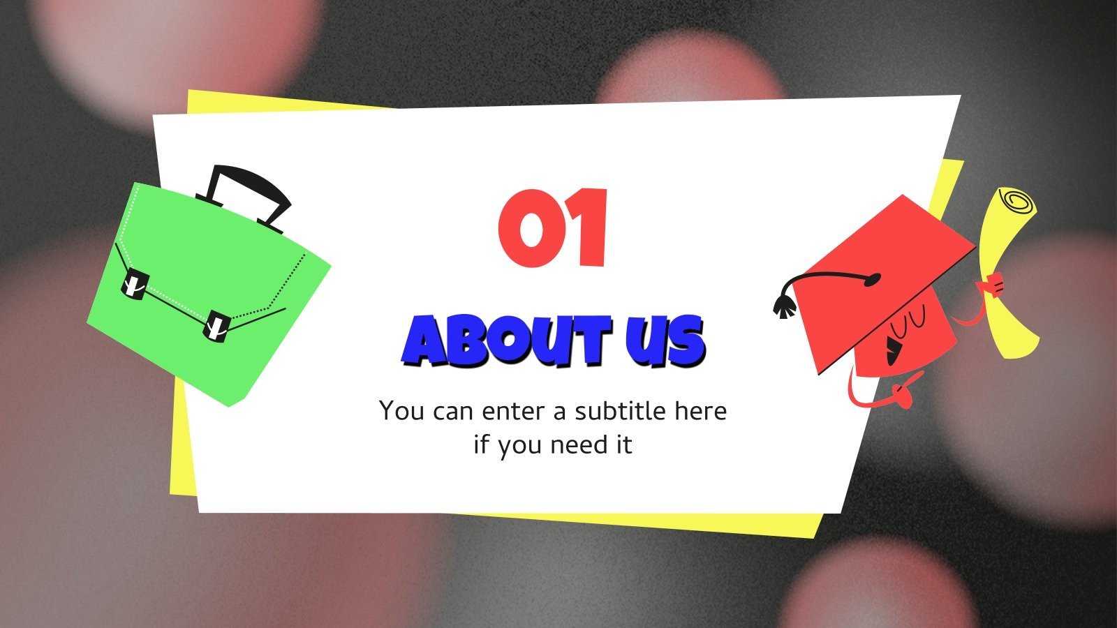 Cartoon Acid Shapes Style MK Campaign Presentation