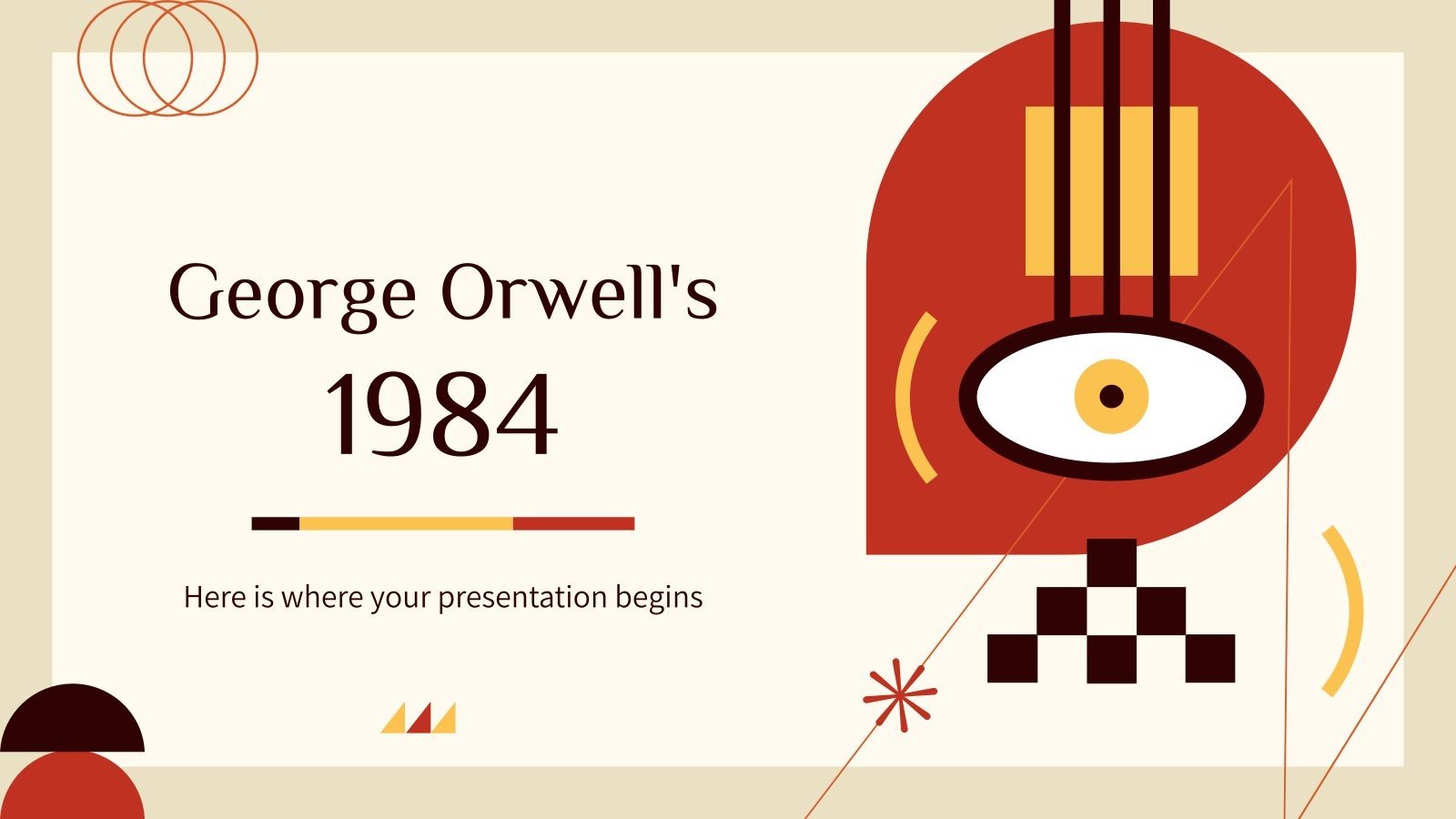 George Orwell's 1984 Presentation