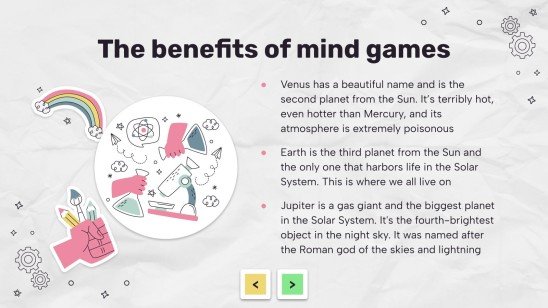 Mind Games for Elementary Presentation