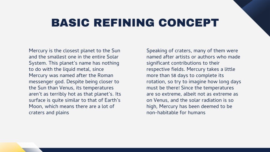 Petroleum Refining Processes Presentation