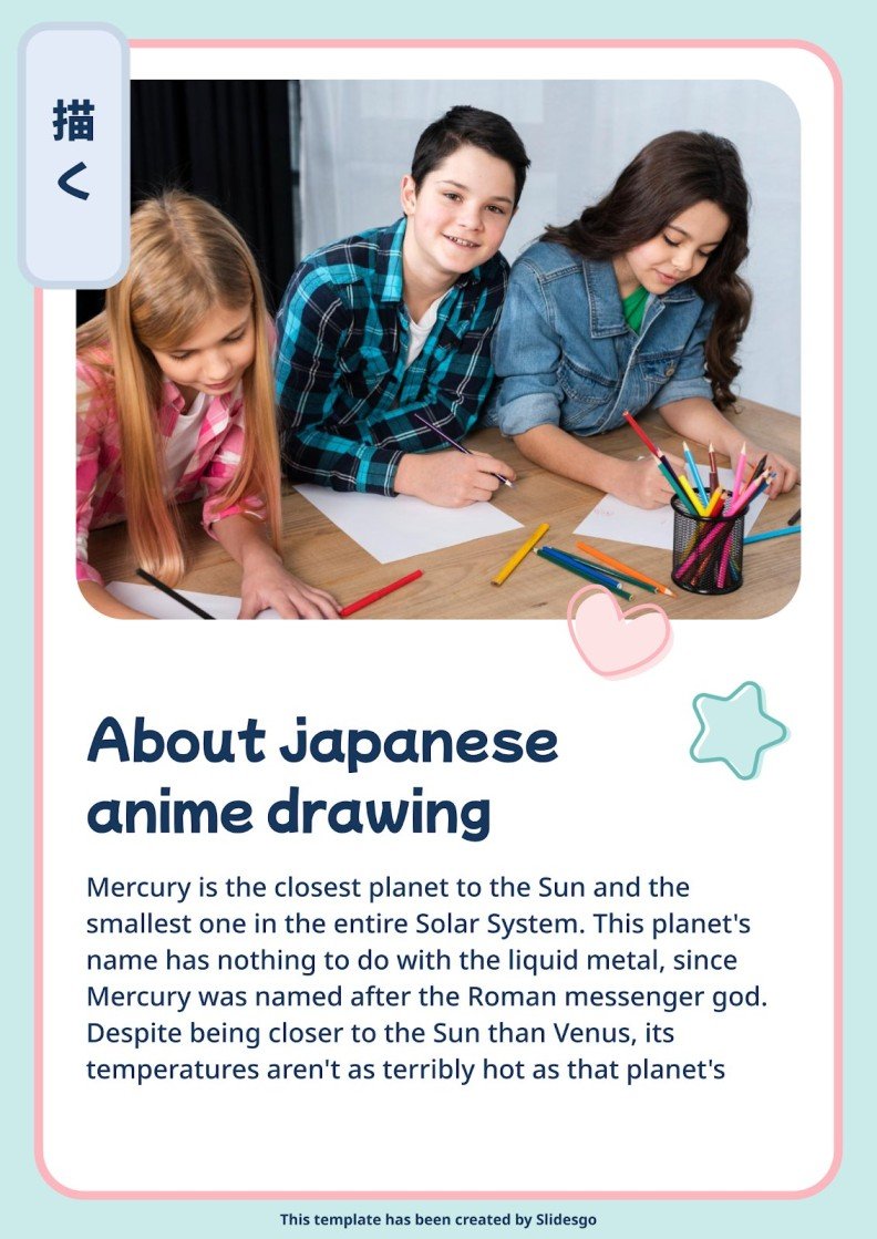 Art for High School: Japanese Anime Drawing Activities