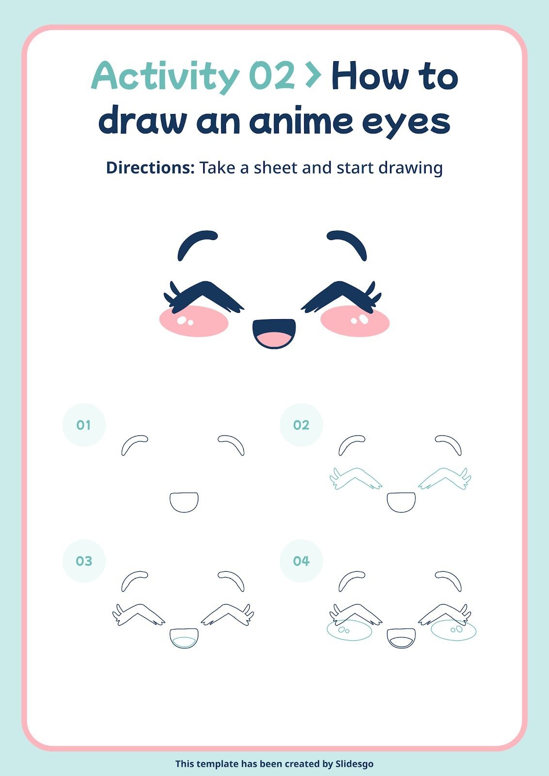 Art for High School: Japanese Anime Drawing Activities