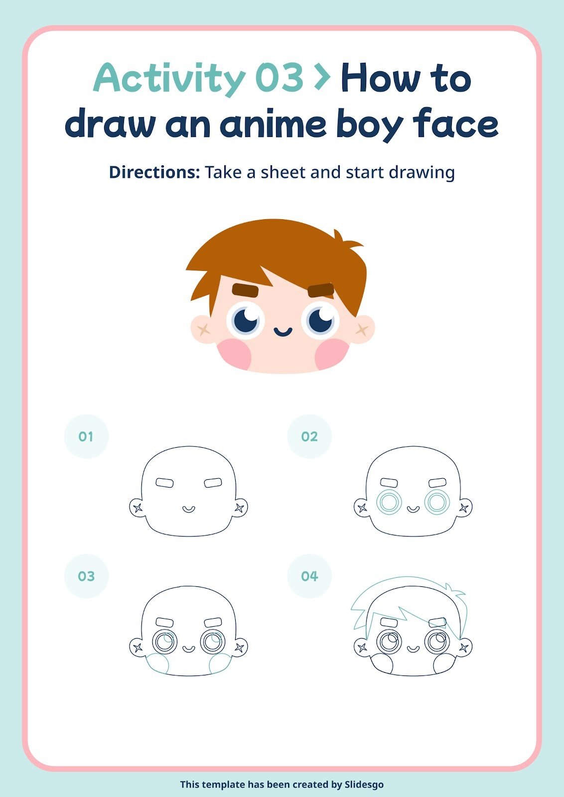 Art for High School: Japanese Anime Drawing Activities