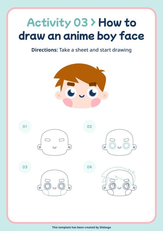 Art for High School: Japanese Anime Drawing Activities