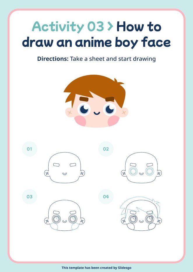 Art for High School: Japanese Anime Drawing Activities