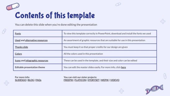 Health Doodle Lesson for Kids Presentation