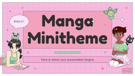 Free Anime-themed templates for Google Slides & PowerPoint