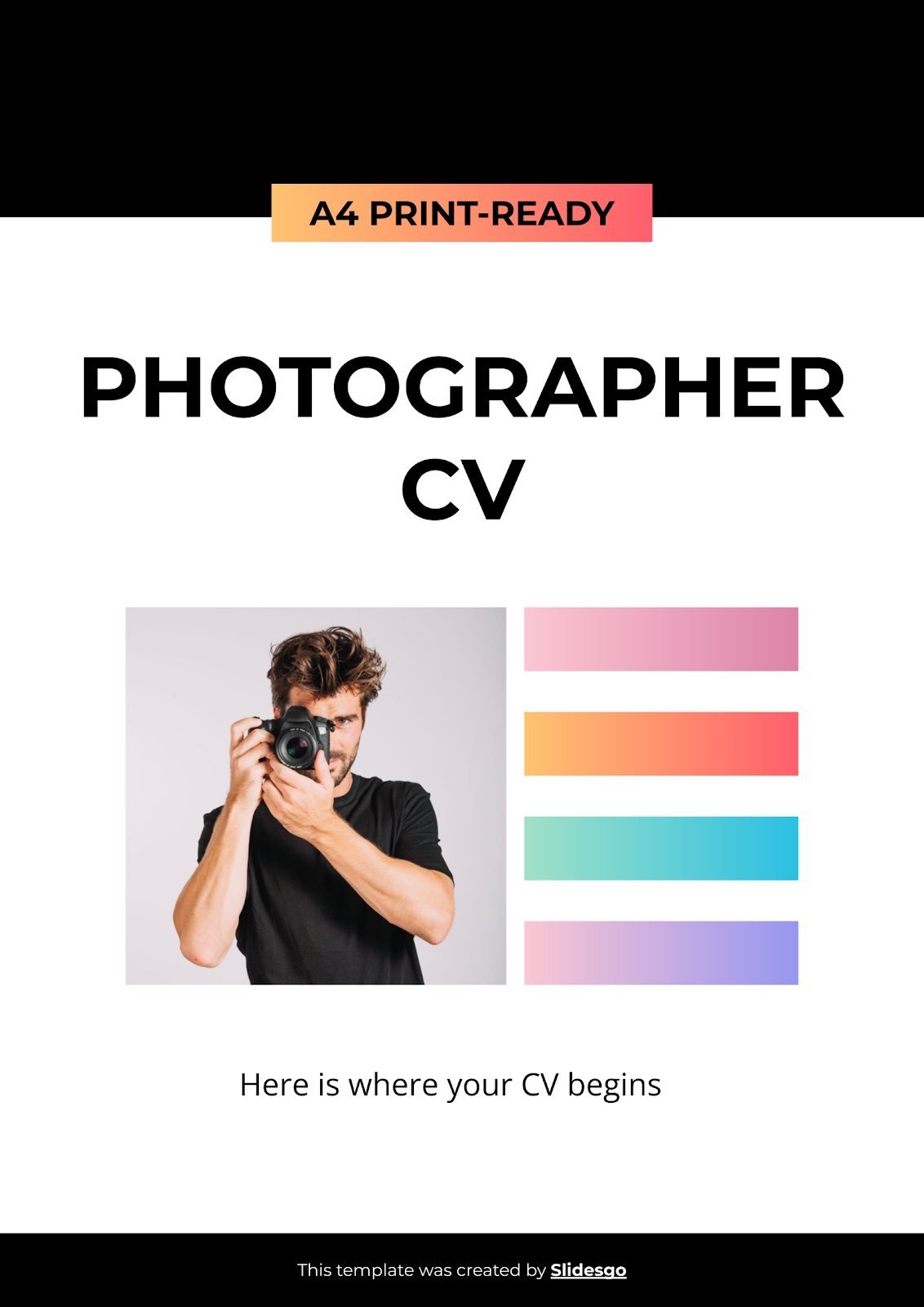 Plantillas gratis para CV, para Google Slides y PowerPoint