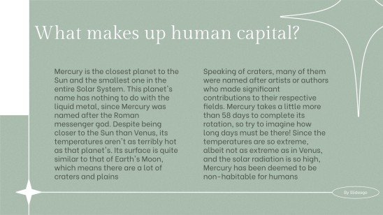 Business Major for College: Human Capital Presentation