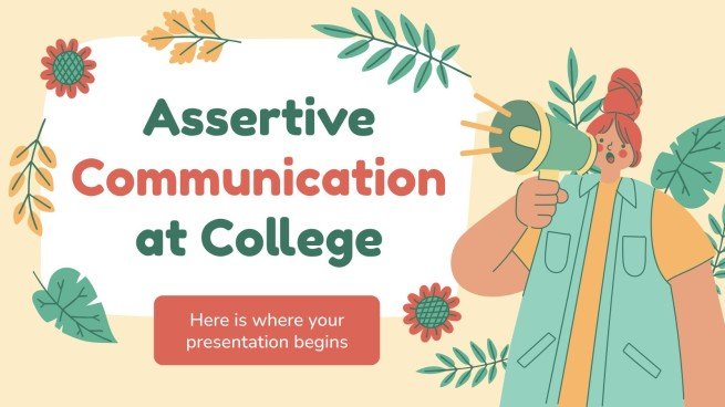 Assertive Communication at College Presentation