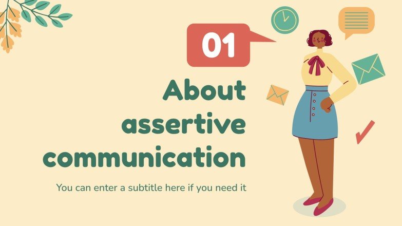 Assertive Communication at College Presentation