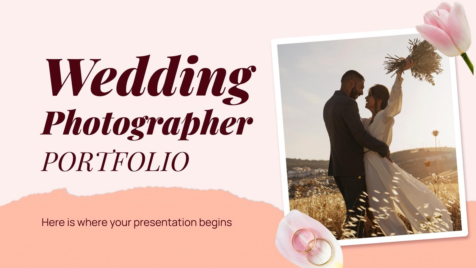 Wedding Photographer Portfolio Presentation