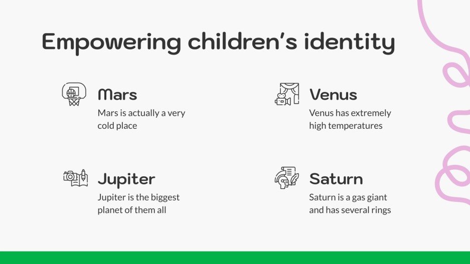 Children Identity Development at School Presentation