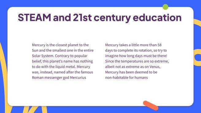 STEAM Education Presentation