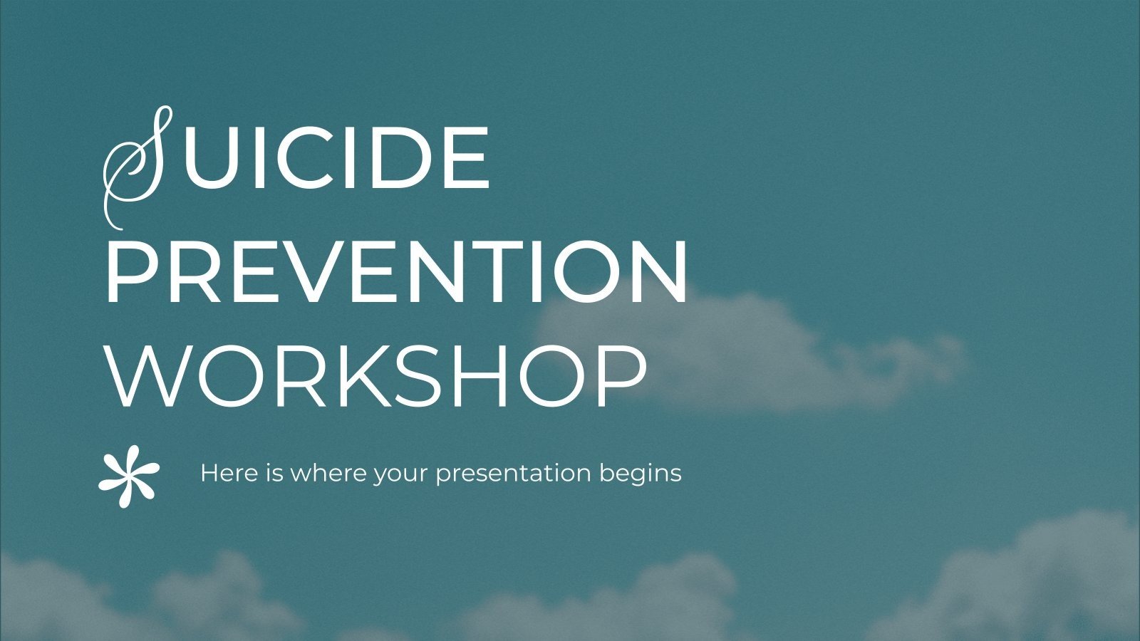 Suicide Prevention Workshop Presentation