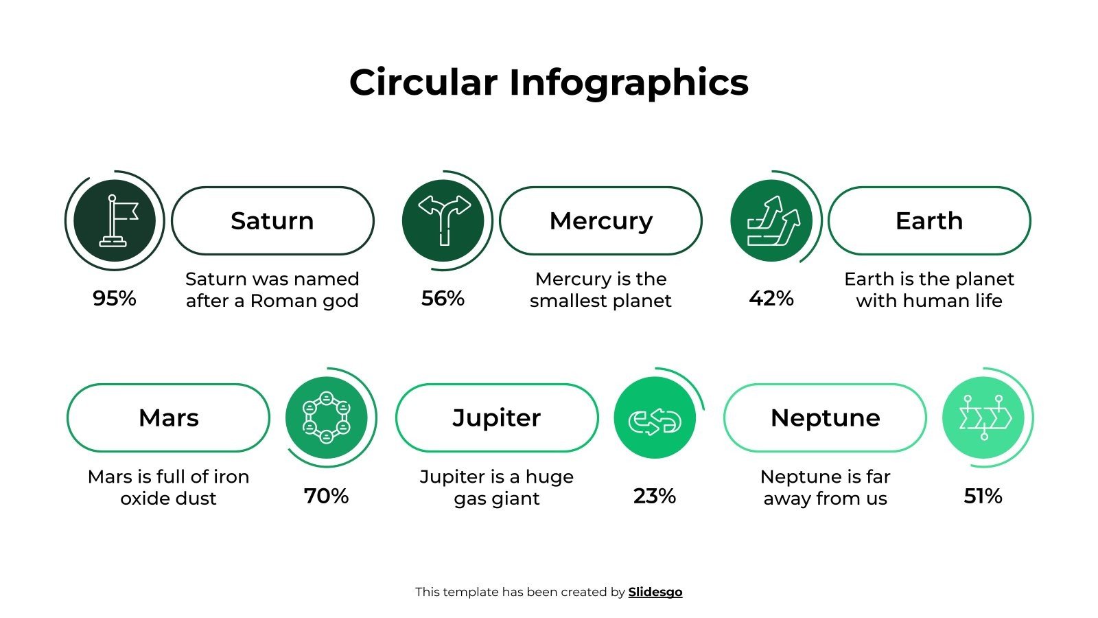 Circular Infographics Presentation