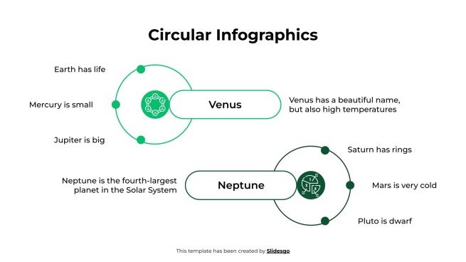 Circular Infographics Presentation