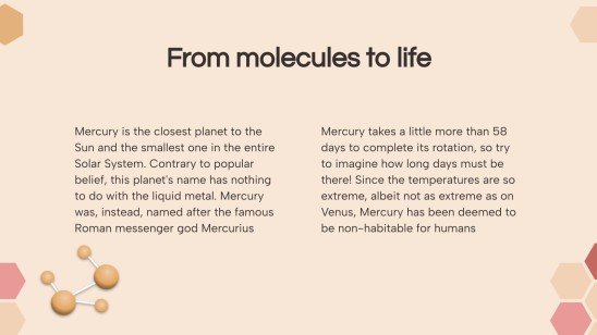 Biochemistry and Biomolecules - Science - 9th Grade