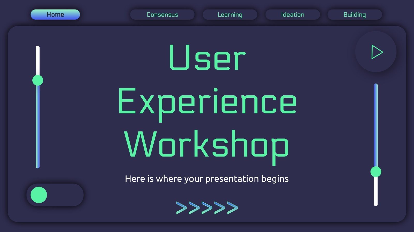 User Experience Workshop Presentation