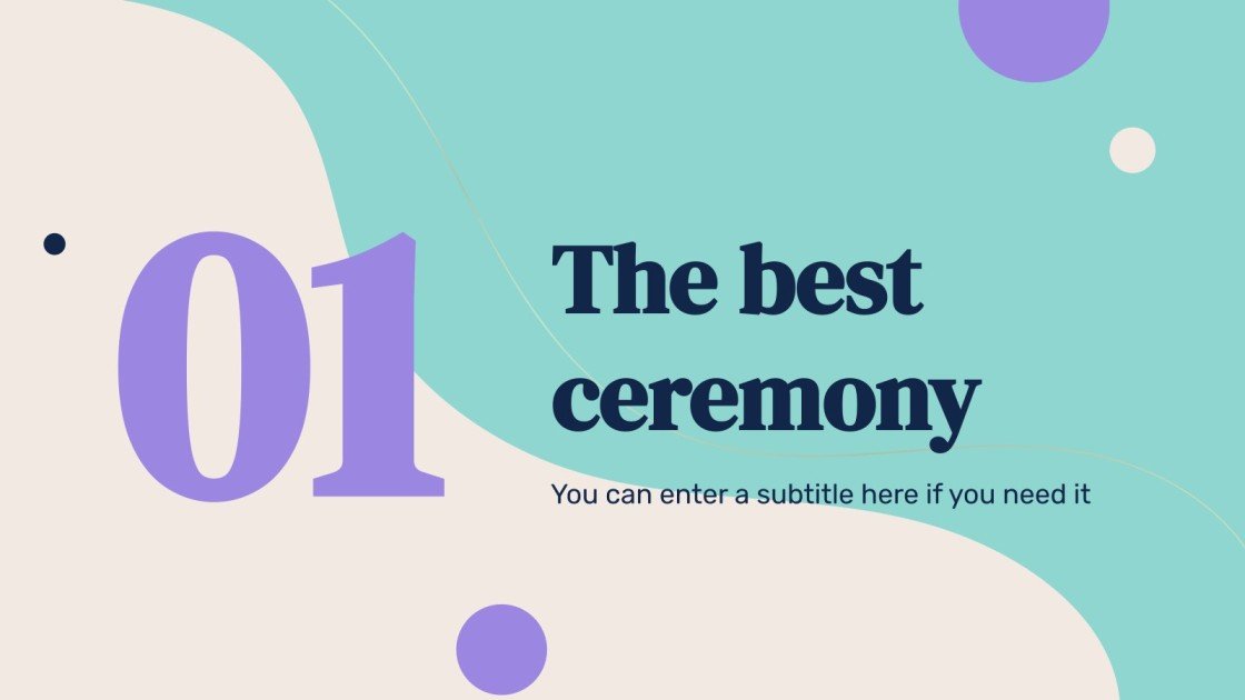 Influencer Award Ceremony Presentation