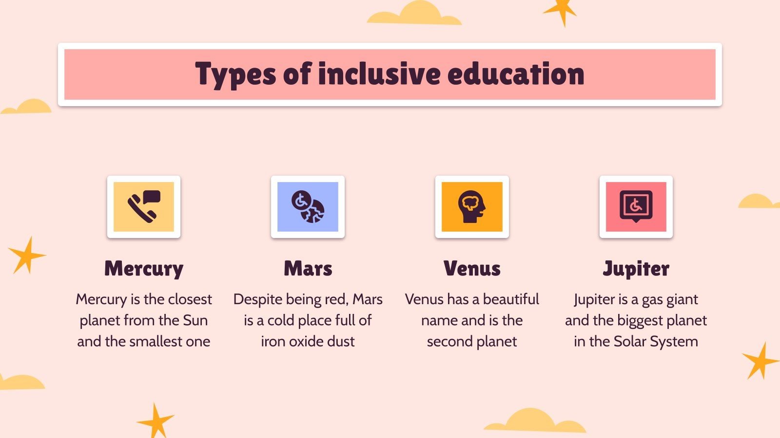 Inclusive Education School Project Presentation